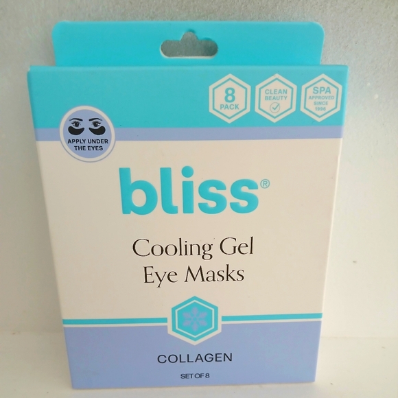 Bliss | Skincare | Bliss Collagen Cooling Gel Eye Masks | Poshmark
